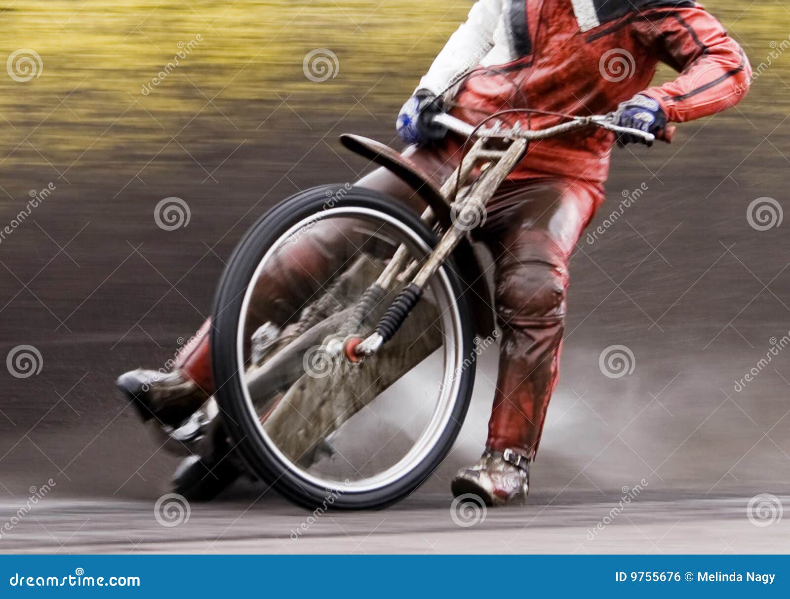 Motorcycle speedway rider stock photo. Image of dirt, cycle - 9755676