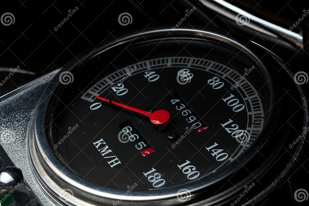 Motorcycle tacho stock image. Image of speeding, closeup - 20055969