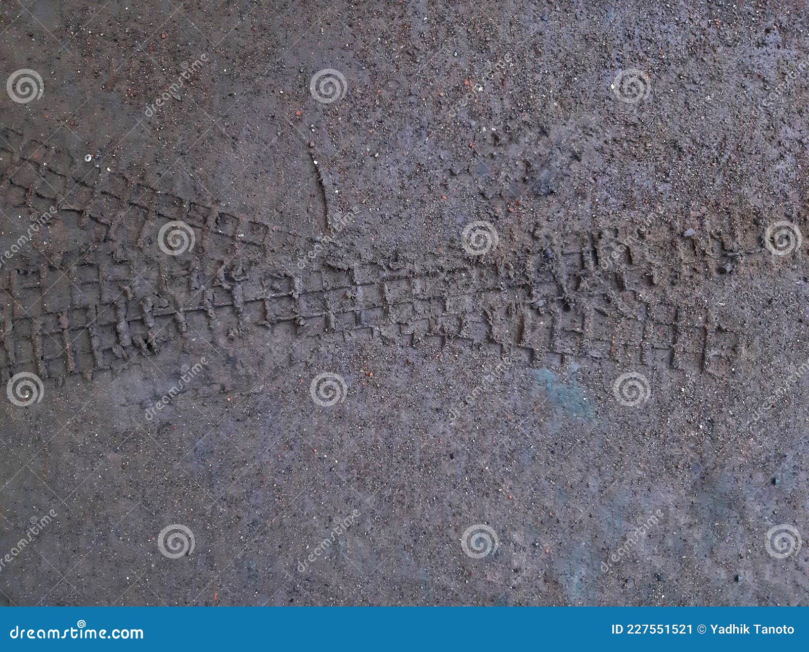 Motorcycle Tire Tread Marks on Sand Stock Image - Image of marks ...