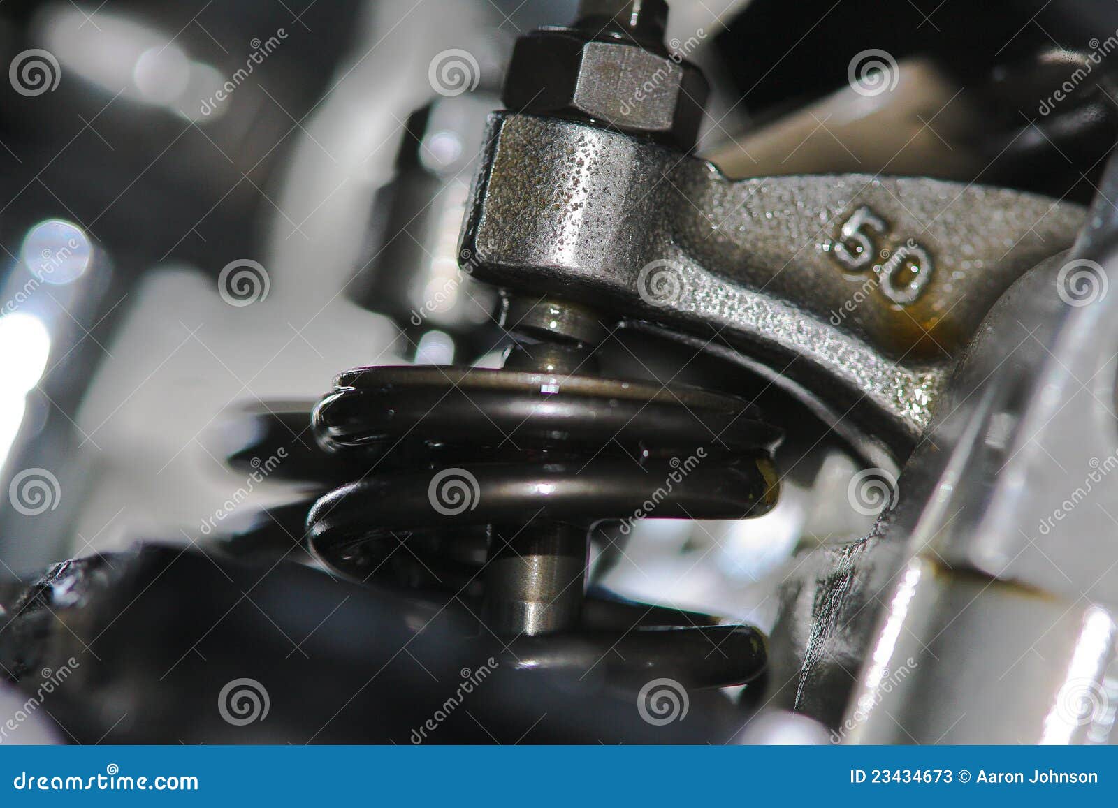 Motorcycle Valves stock image. Image of machinery, motorcycle - 23434673