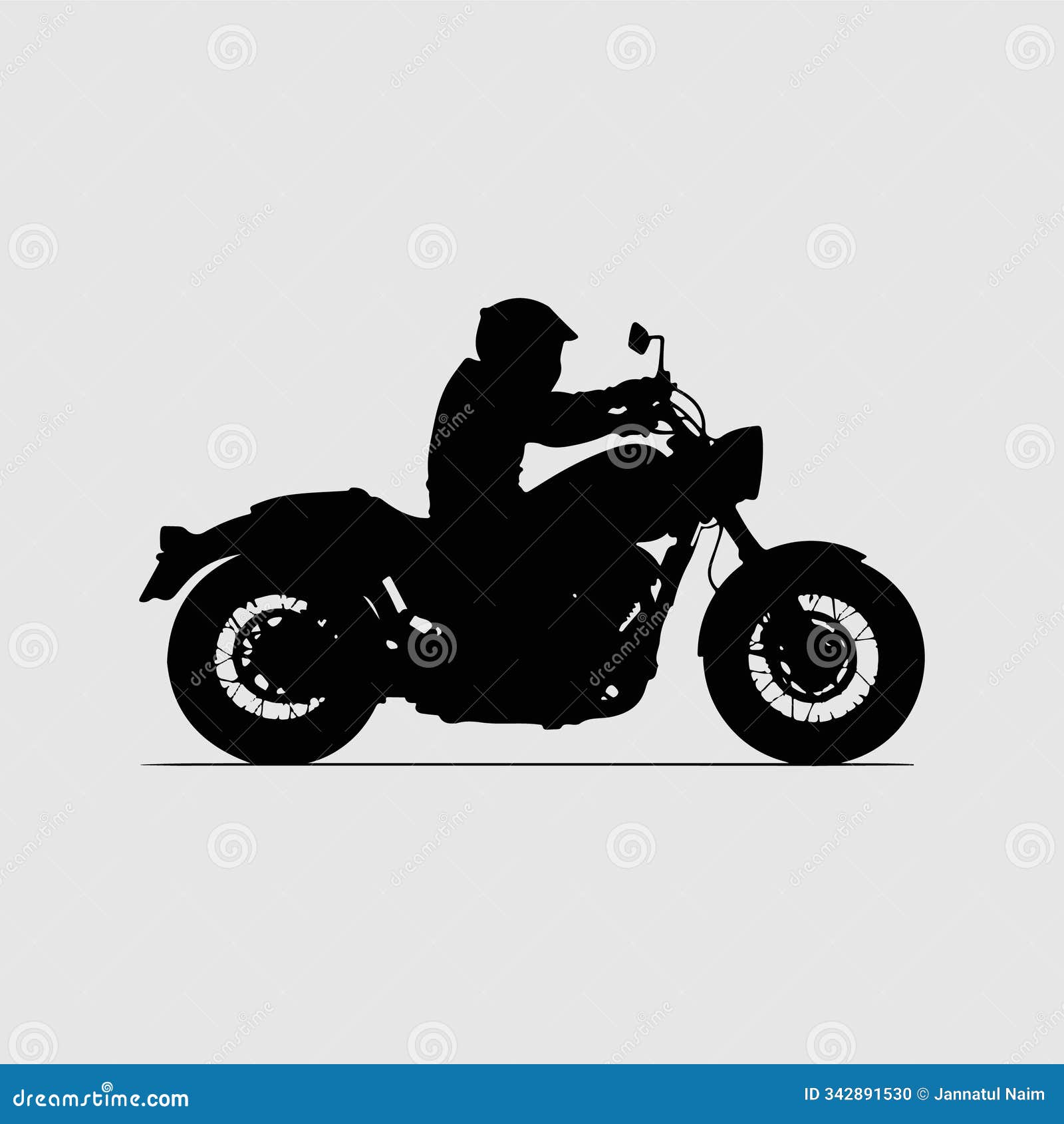Motorcycle vector art stock illustration. Illustration of brand - 342891530
