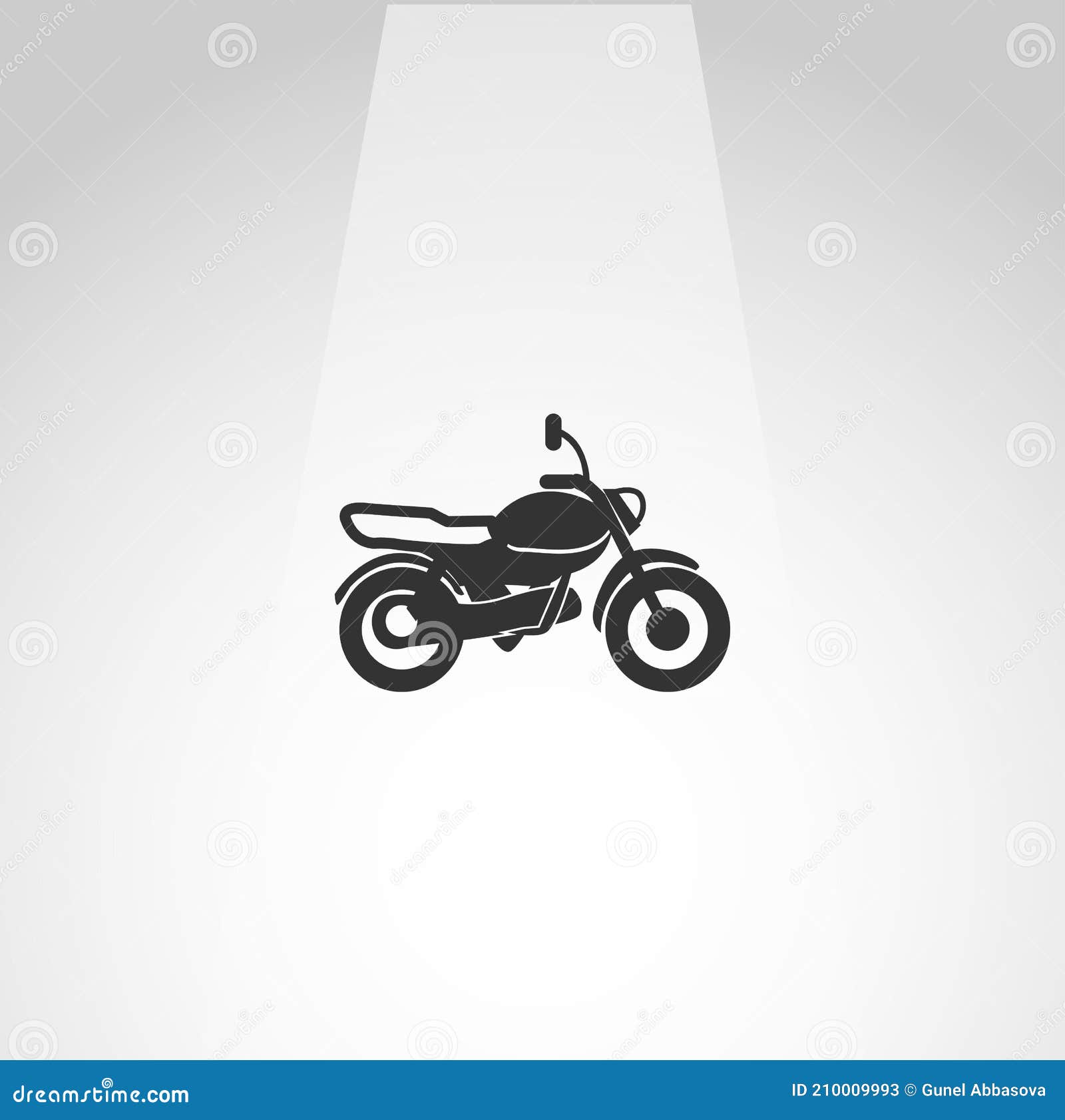 Motorcycle Icon, Motorcycle Bike Simple Isolated Icon Stock Vector ...