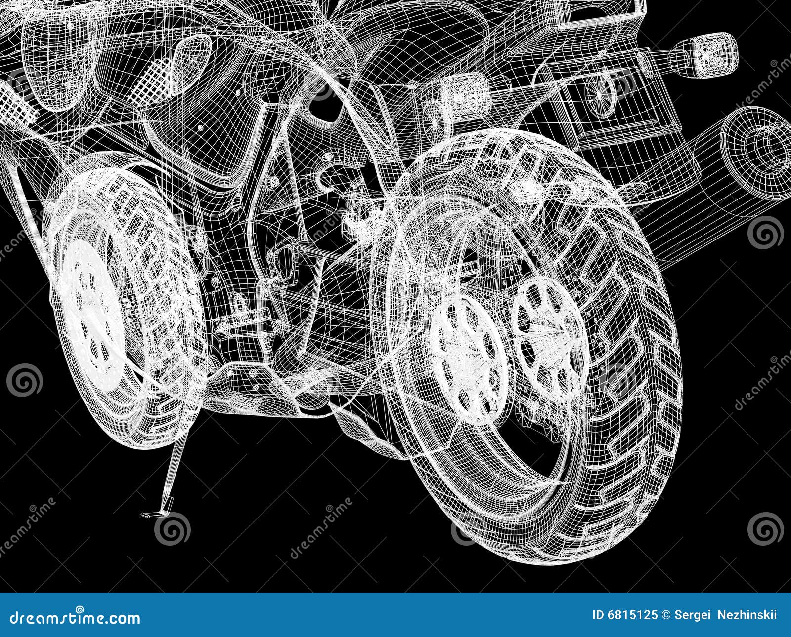 Motorcycle Wheel Royalty Free Stock Photo - Image: 6815125