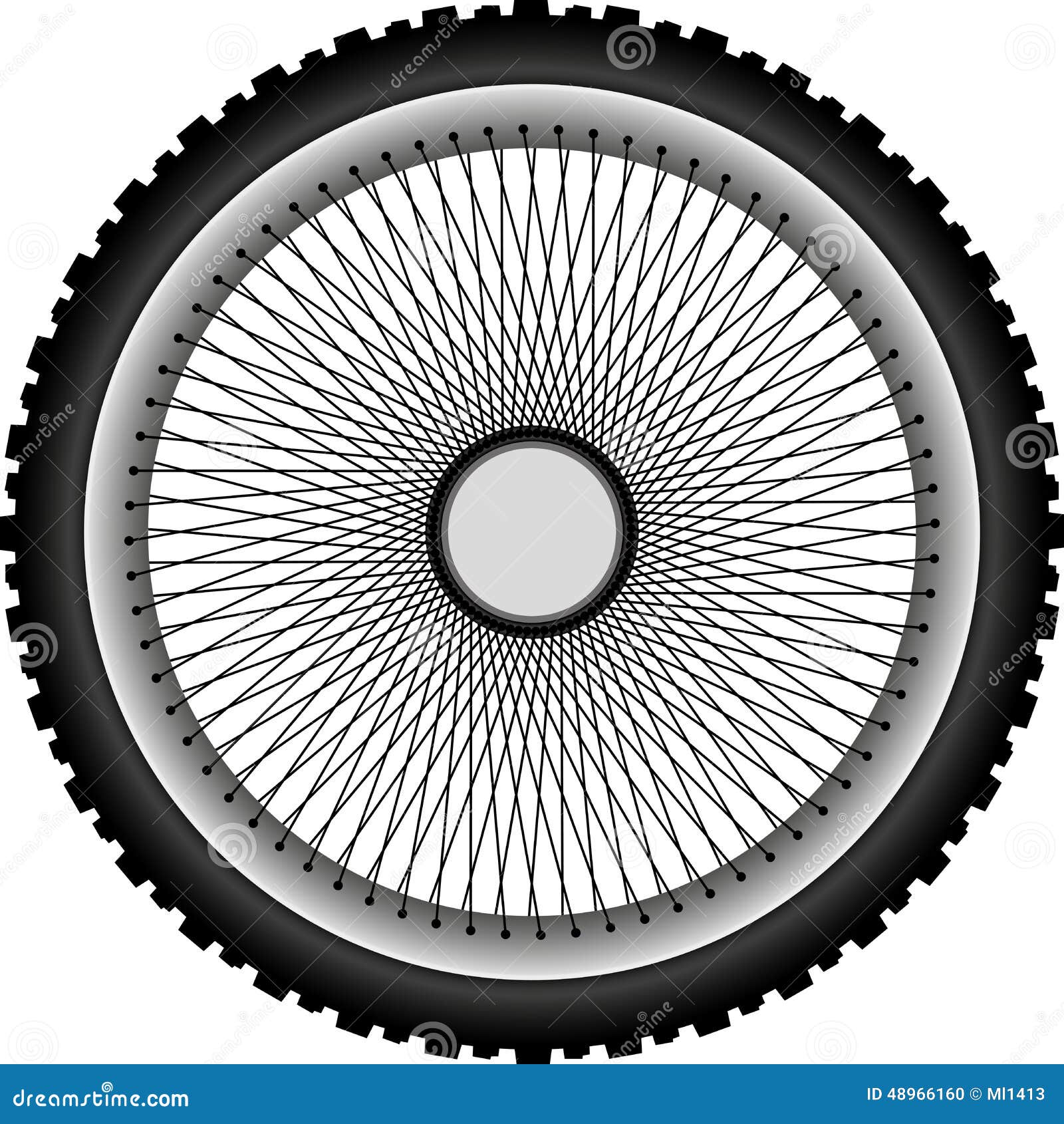 Motorcycle wheel stock vector. Illustration of sport - 48966160