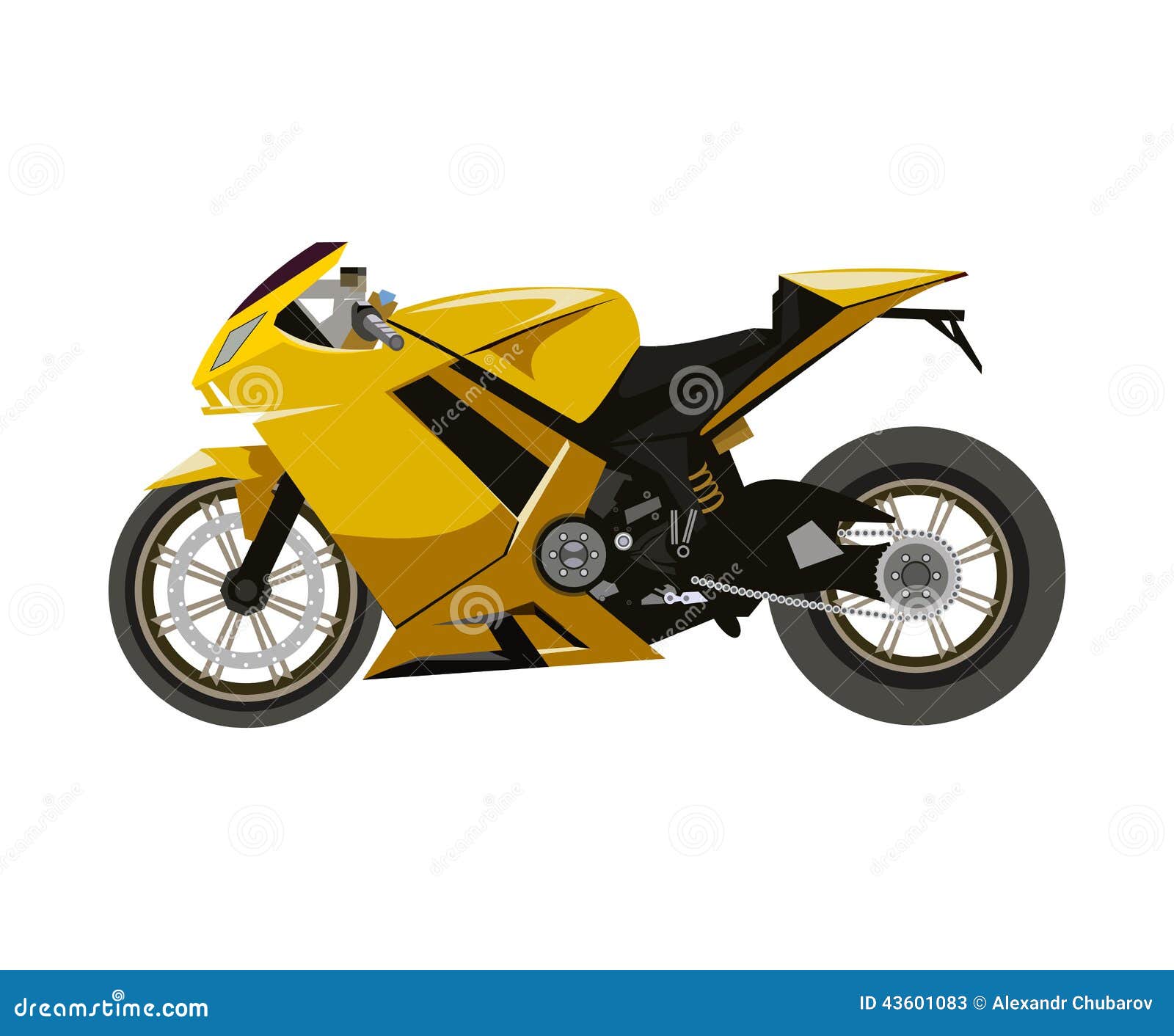 Motorcycle Stock Photo - Image: 43601083