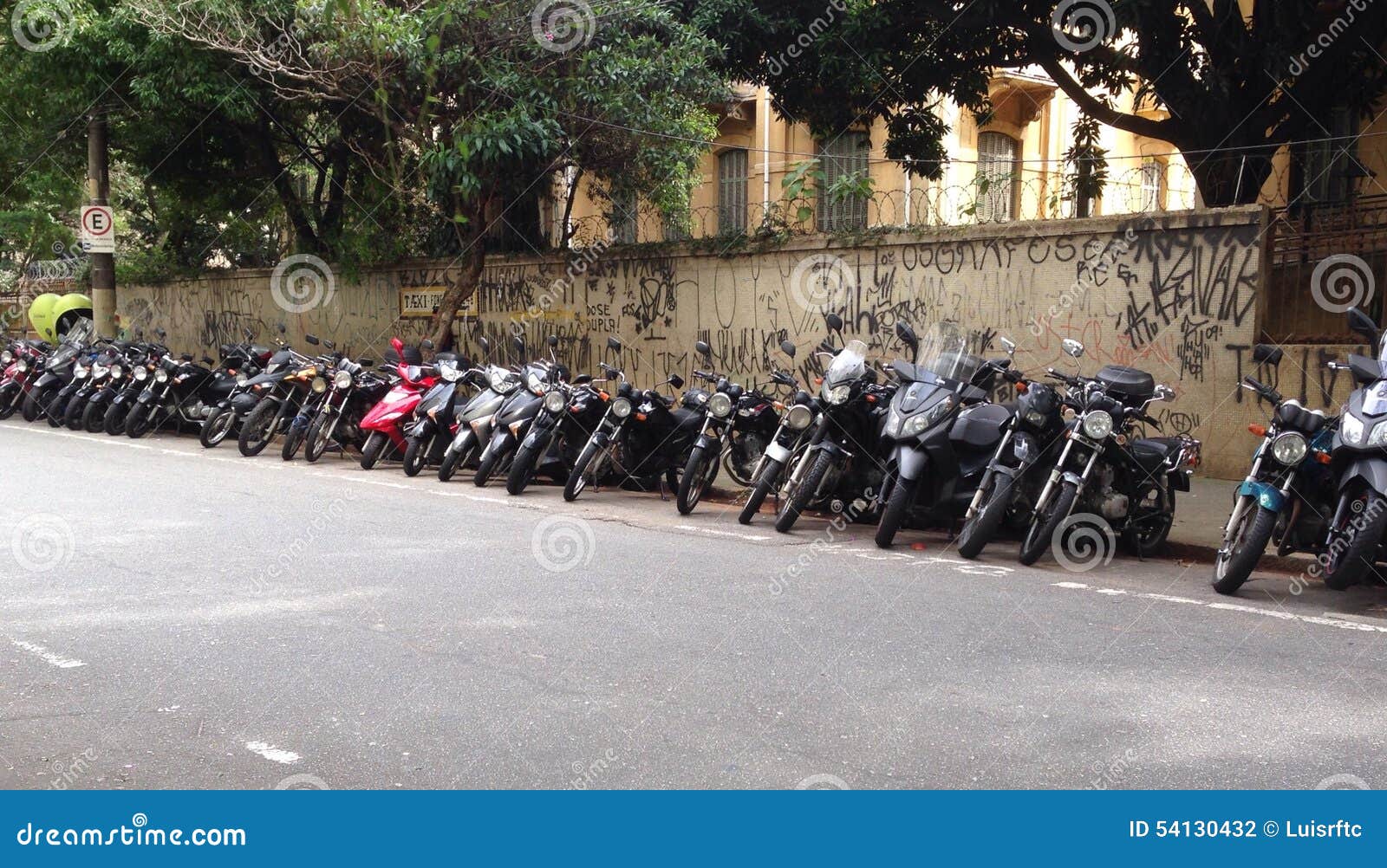 Motorcycles parked editorial photography. Image of many - 54130432 Motorcycles parked editorial photography. Image of many - 54130432
