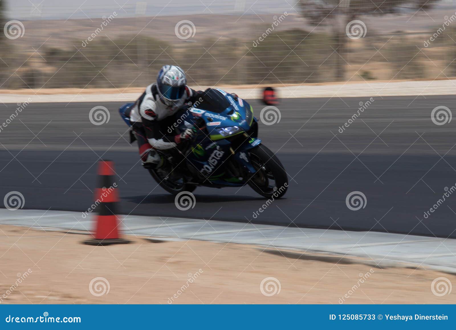 Motorcycles on a Race Track on a Training Day B.b Editorial Stock Photo ...