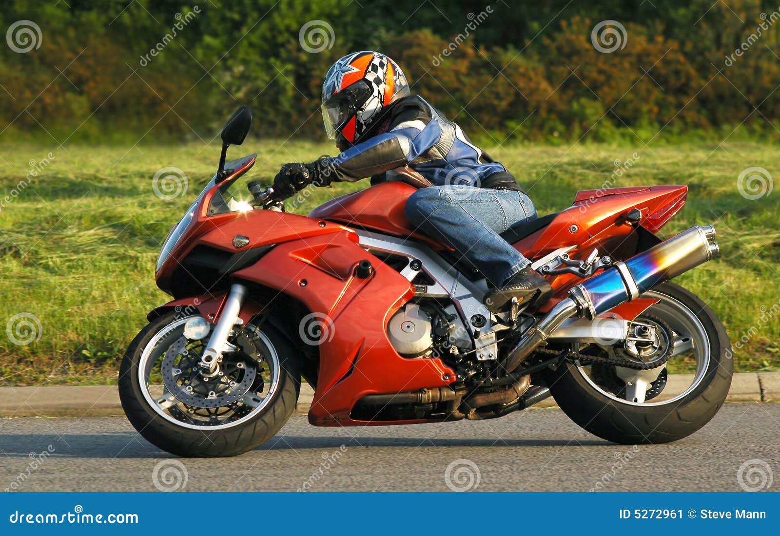 Motorcycling stock image. Image of power, bikers, bikes - 5272961