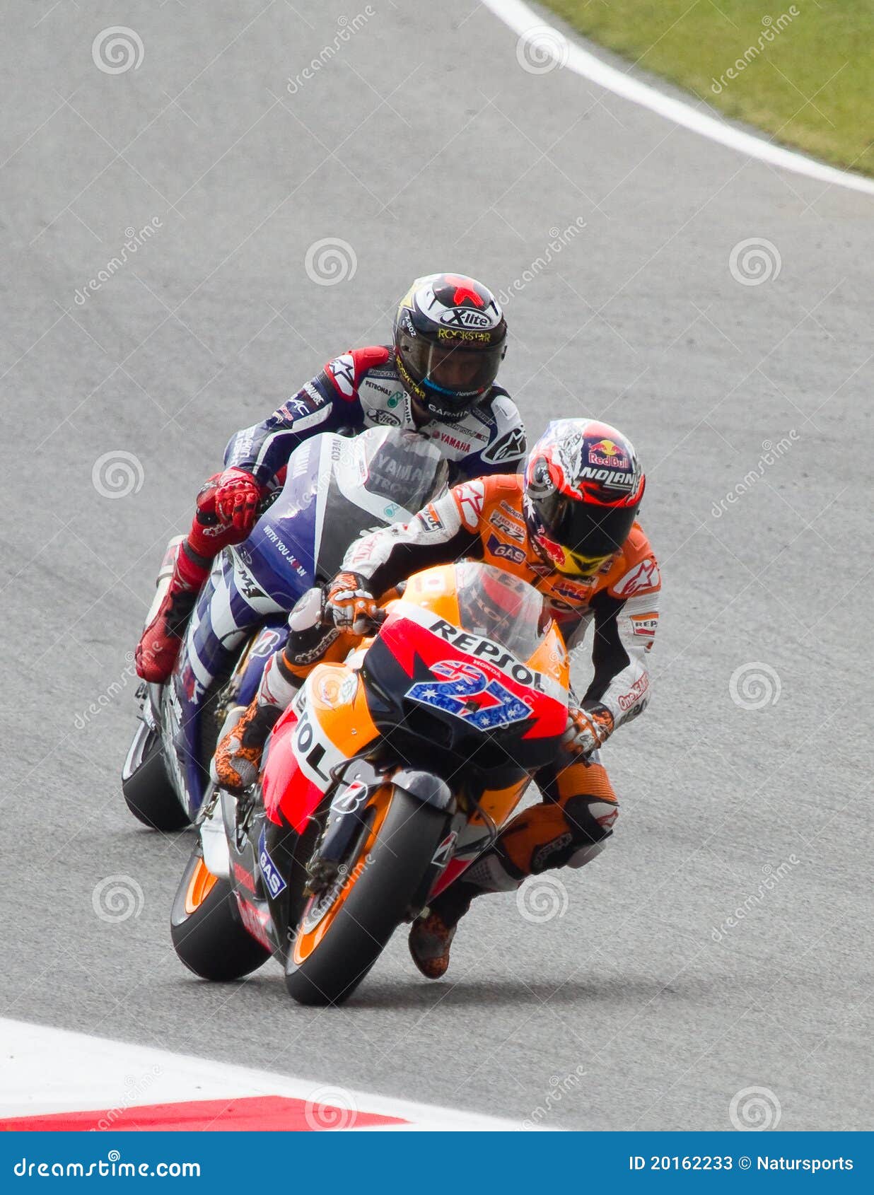 Motorcycling race editorial stock photo. Image of barcelona - 20162233