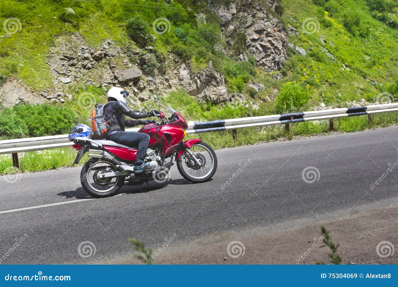 Motorcyclist Biker Fast Riding Stock Image - Image of riding, electric ...