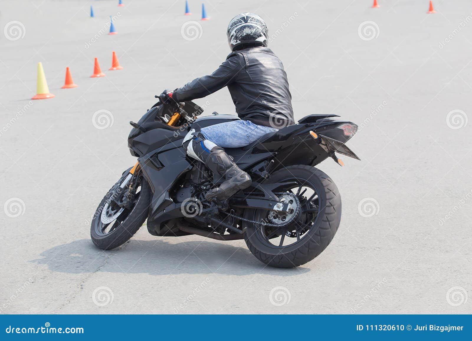 Motorcyclist in Competitions Stock Photo - Image of modern, figure ...