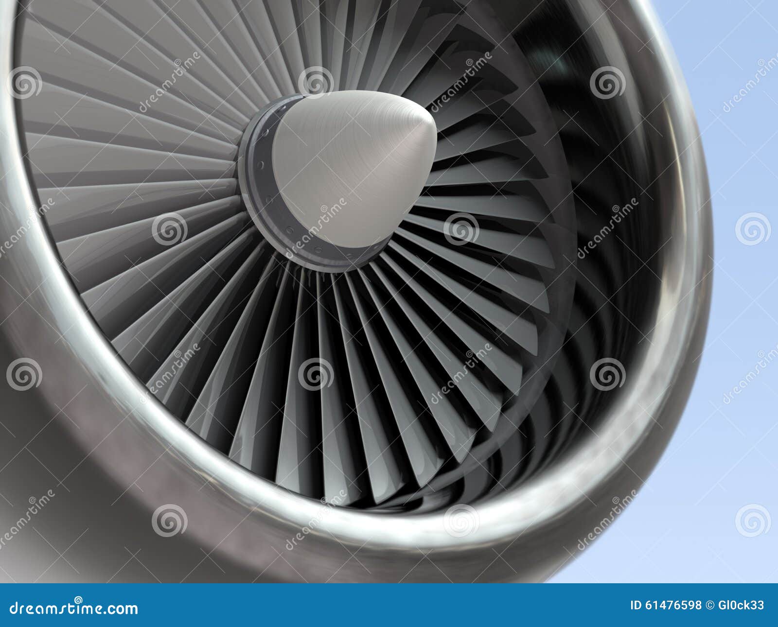 Motore a Propulsione Di Turbo Illustrazione di Stock - Illustrazione di ...