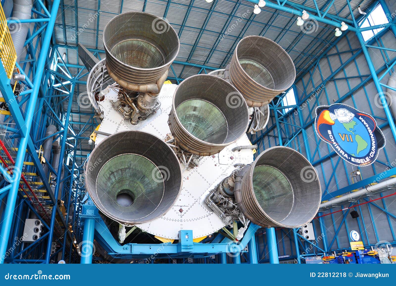 Motores De Saturno V Rocket Foto de Stock Editorial - Imagem de ...