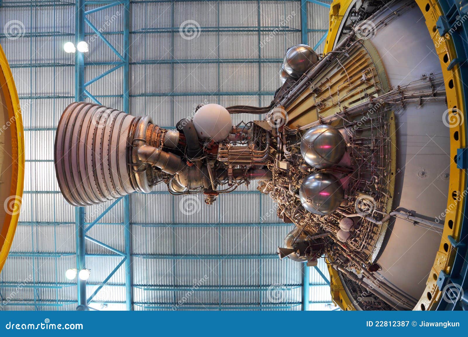 Motores De Saturno V Rocket Fotografia Editorial - Imagem de logotipo ...