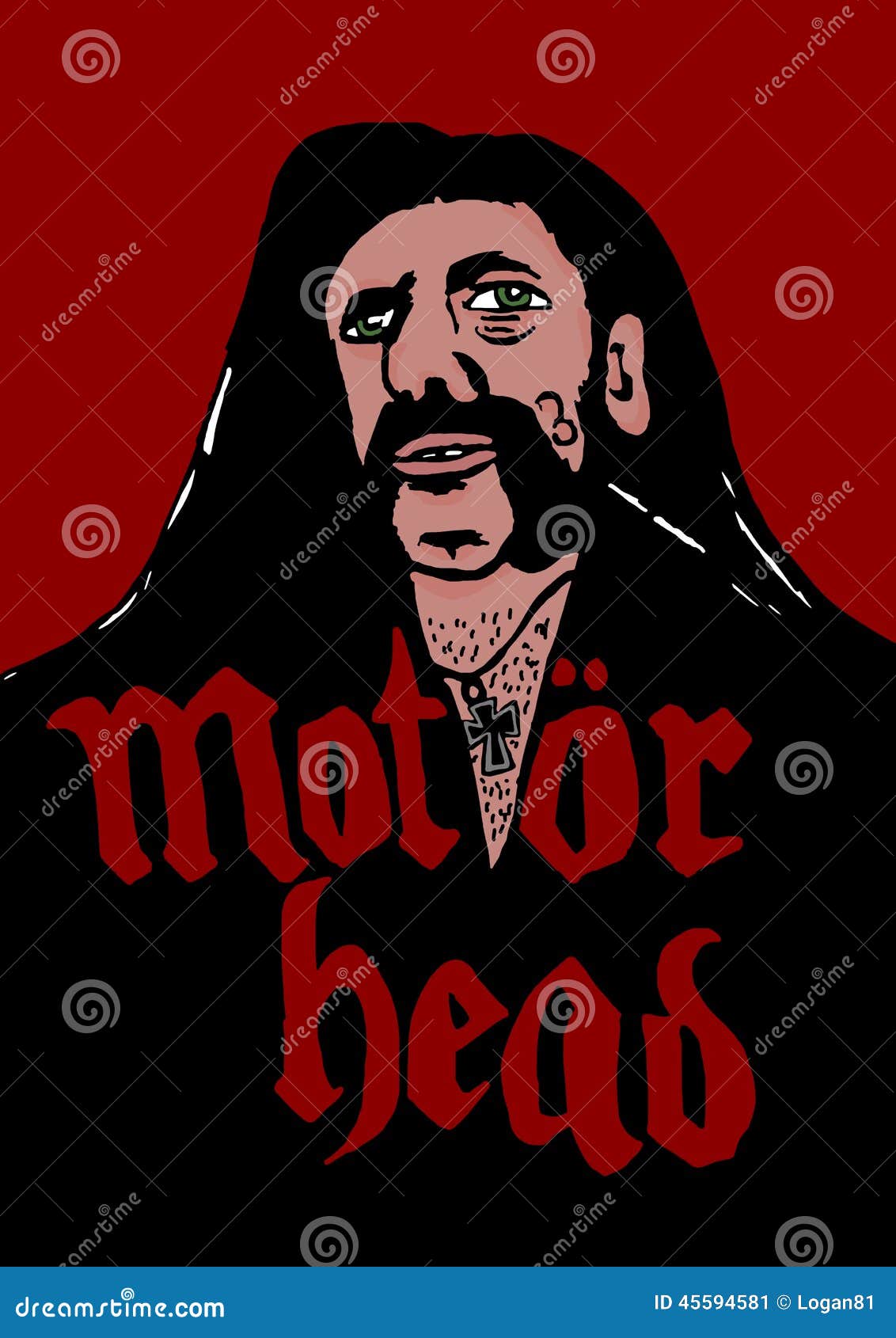 Motorhead Frontman Stock Illustrations – 2 Motorhead Frontman Stock ...