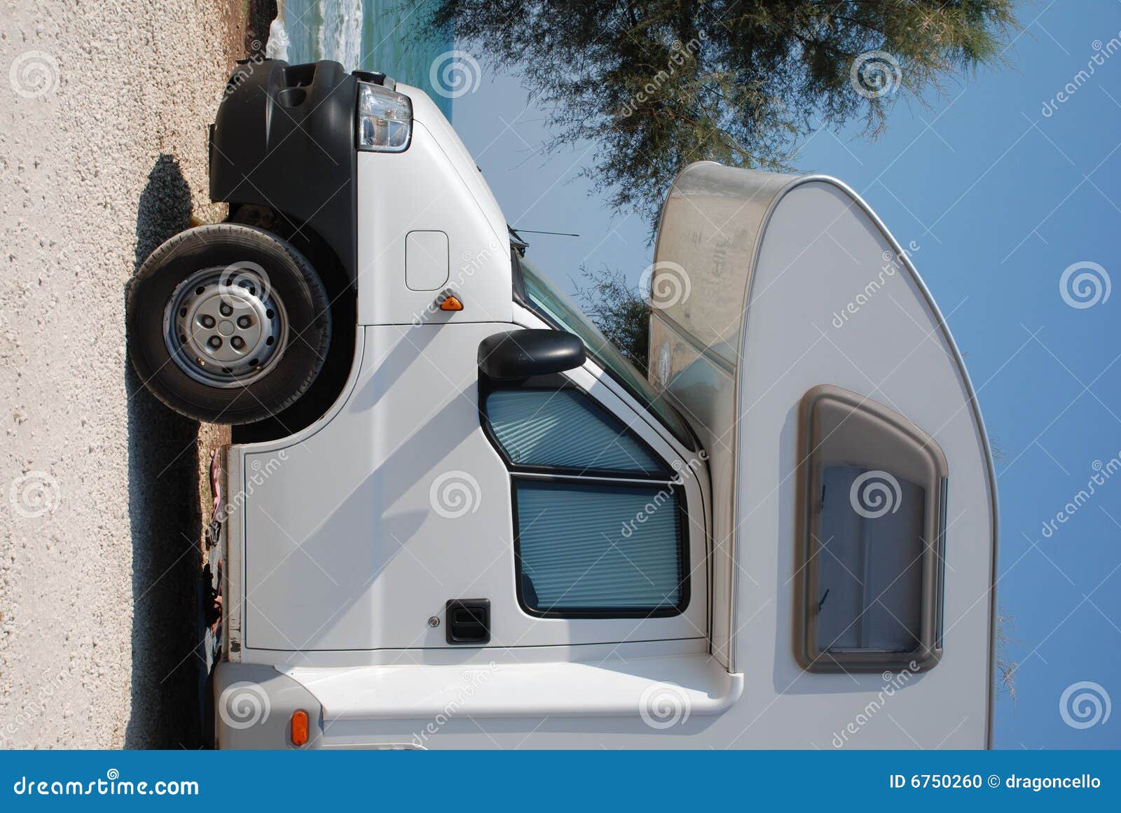 Motorhome Front End stock photo. Image of coach, motorcaravan - 6750260