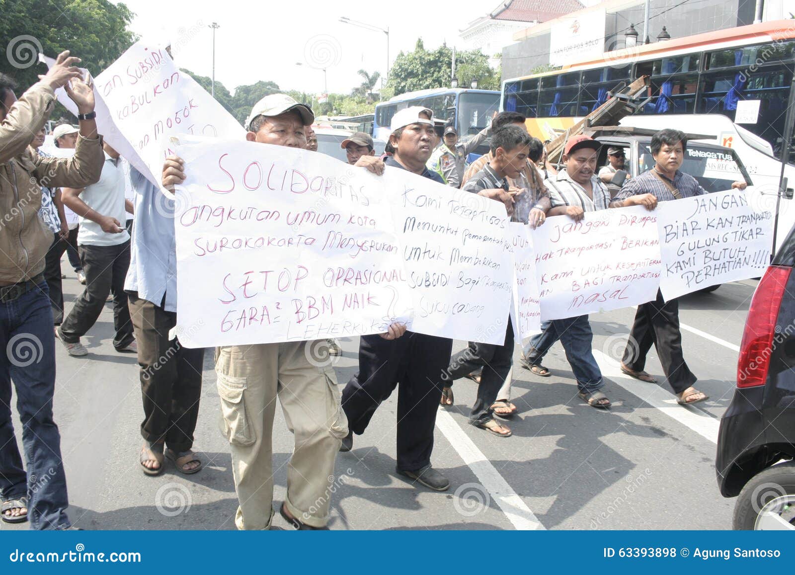 Motorists Protest Action Refuse Vehicle Tariff Increase Public ...