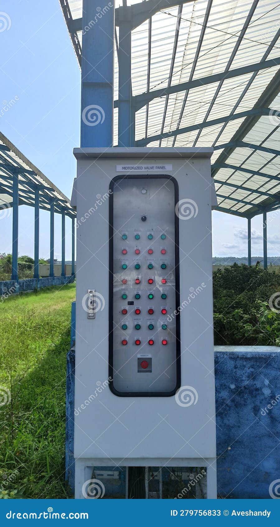 Motorized Wave Panel in Water Waste Management Yogyakarta Stock Image ...