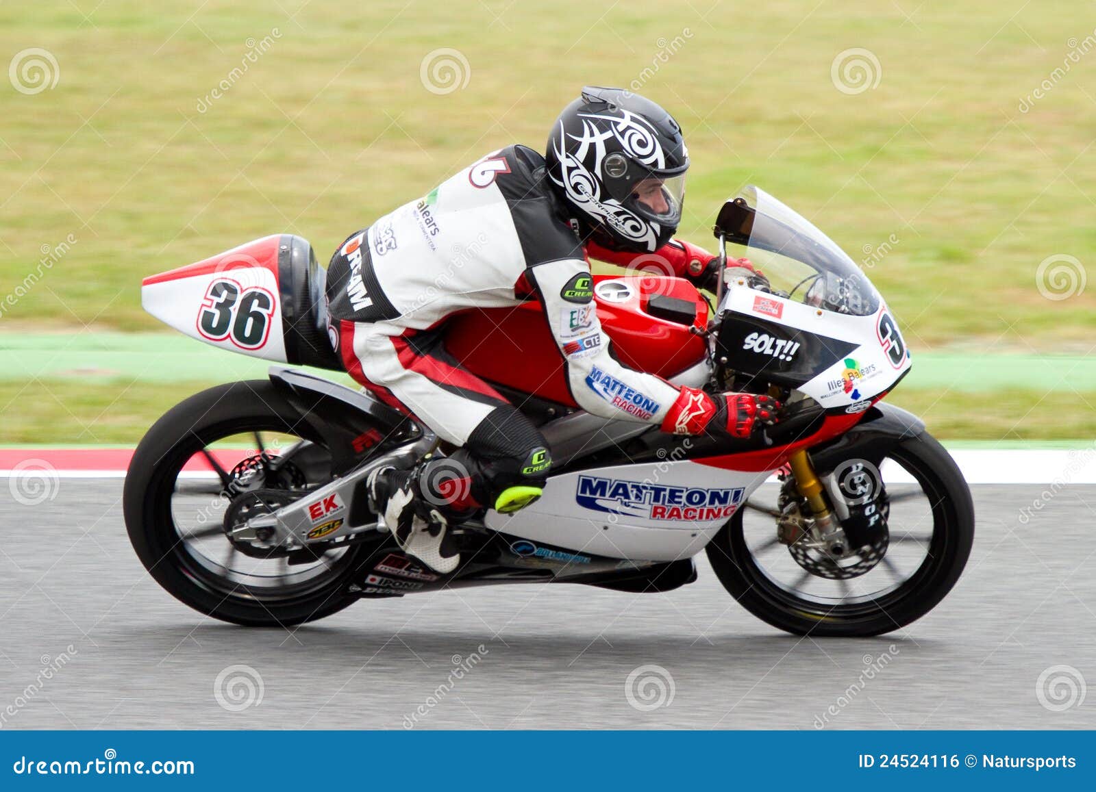 Motorradrennen redaktionelles foto. Bild von extrem, rennen - 24524116