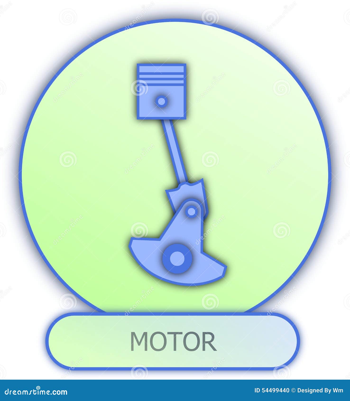 Motorsymbool en pictogram stock illustratie. Illustration of banden ...