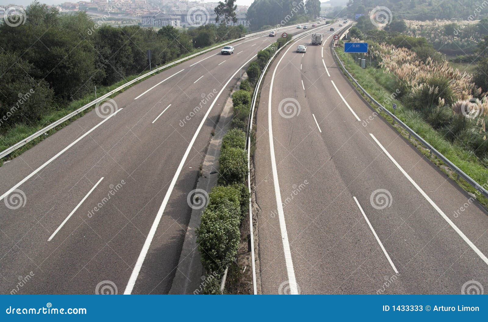 Motorway stock image. Image of transport, licence, road - 1433333