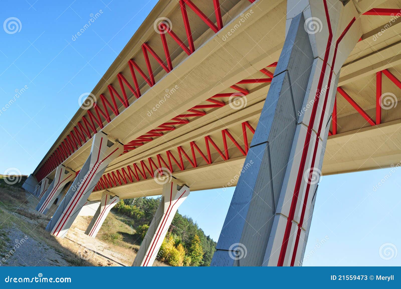 Motorway construction stock image. Image of industrial - 21559473