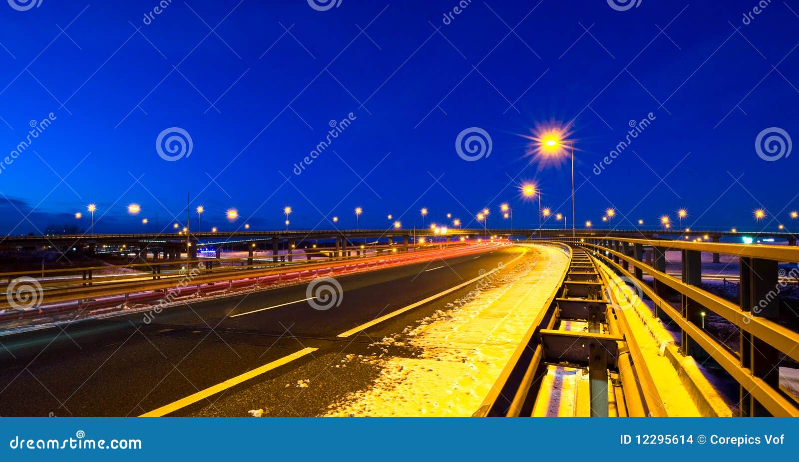 Motorway fly-over stock photo. Image of concrete, infrastructure - 12295614