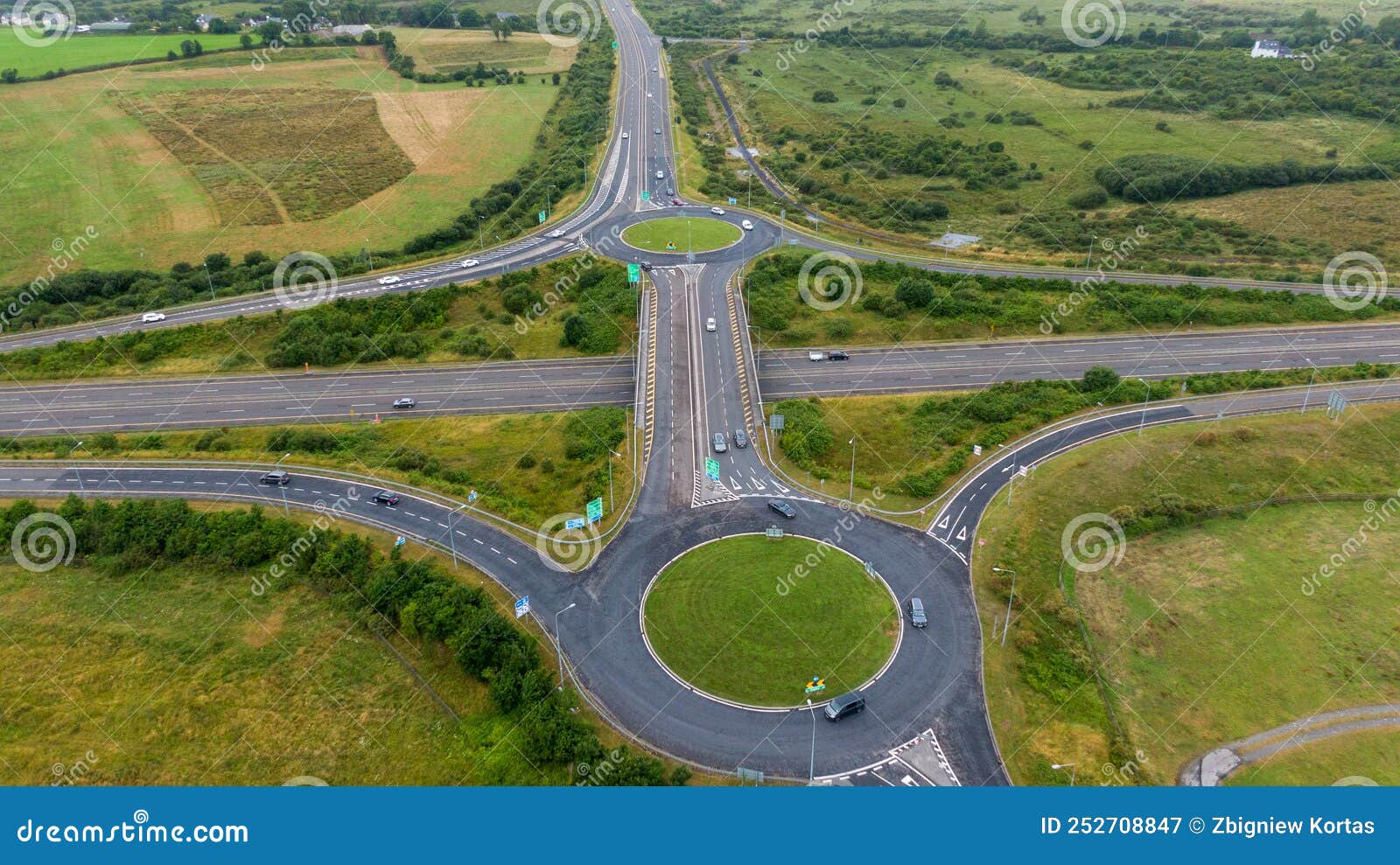Motorway M 18 ,Limerick , Ireland , July, 23, 2022 Editorial ...
