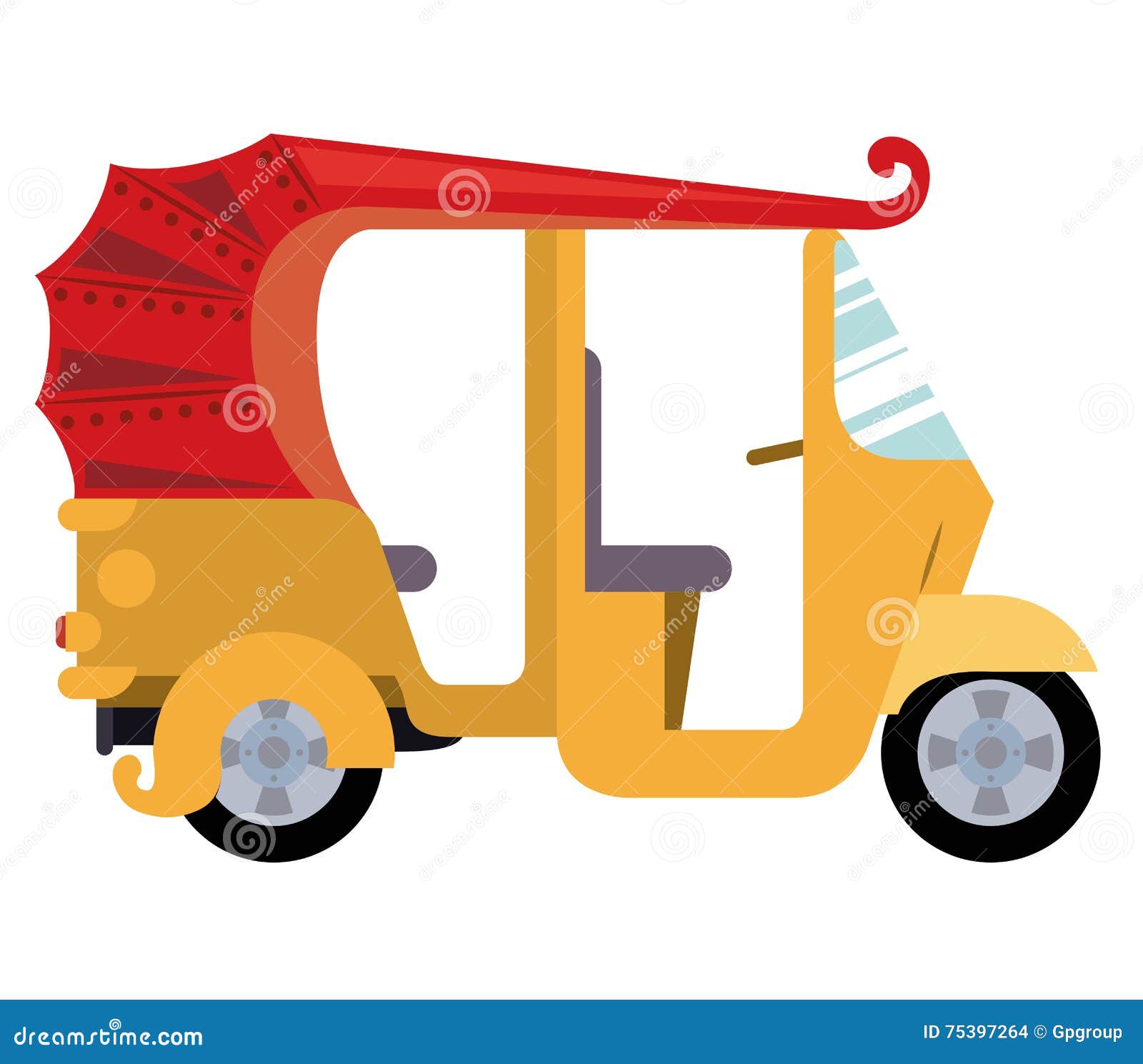 Mototaxi Isolated Icon Design Stock Vector - Illustration of service ...