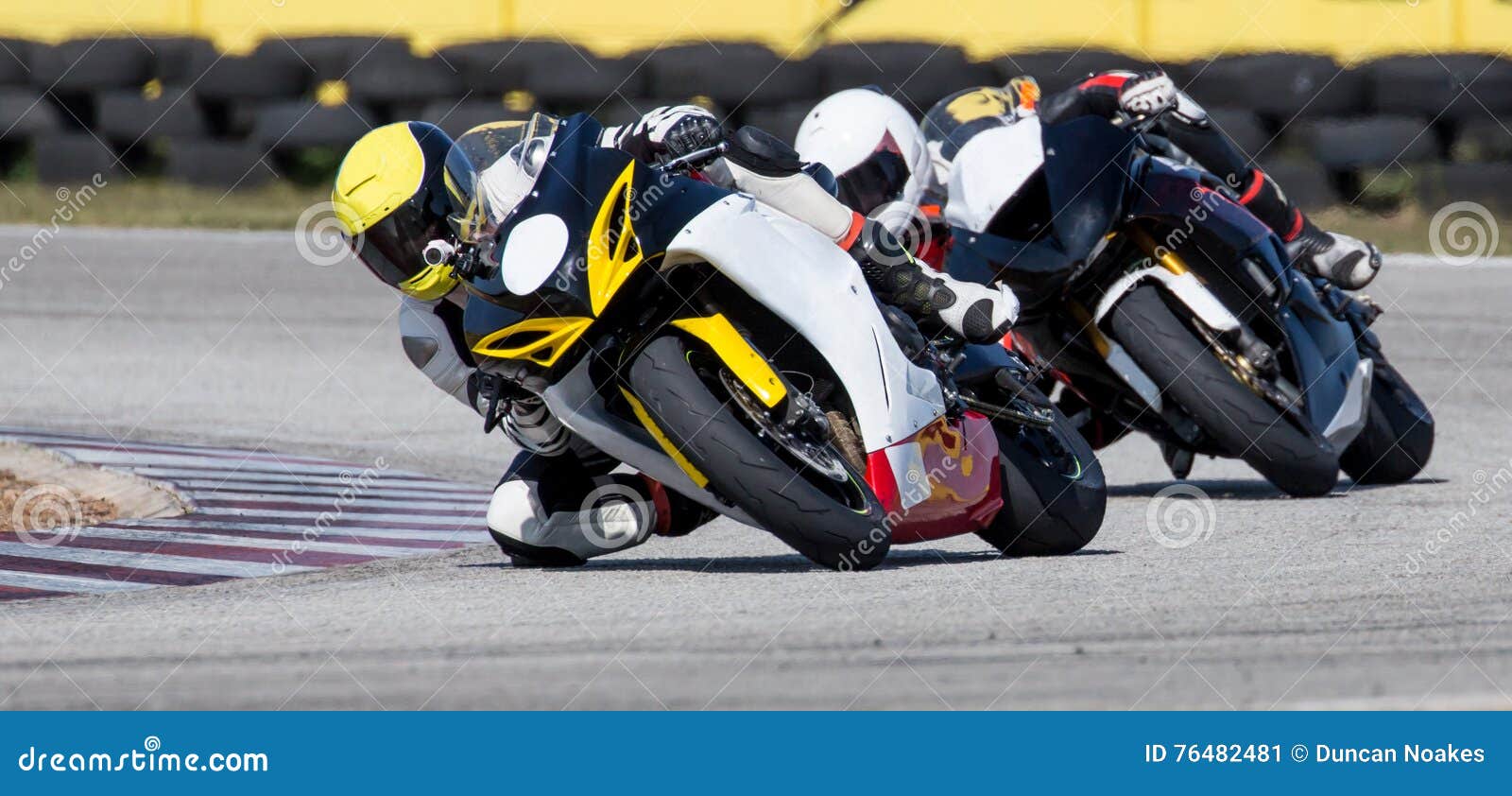 Mototbikes Racing on Track stock image. Image of speed - 76482481