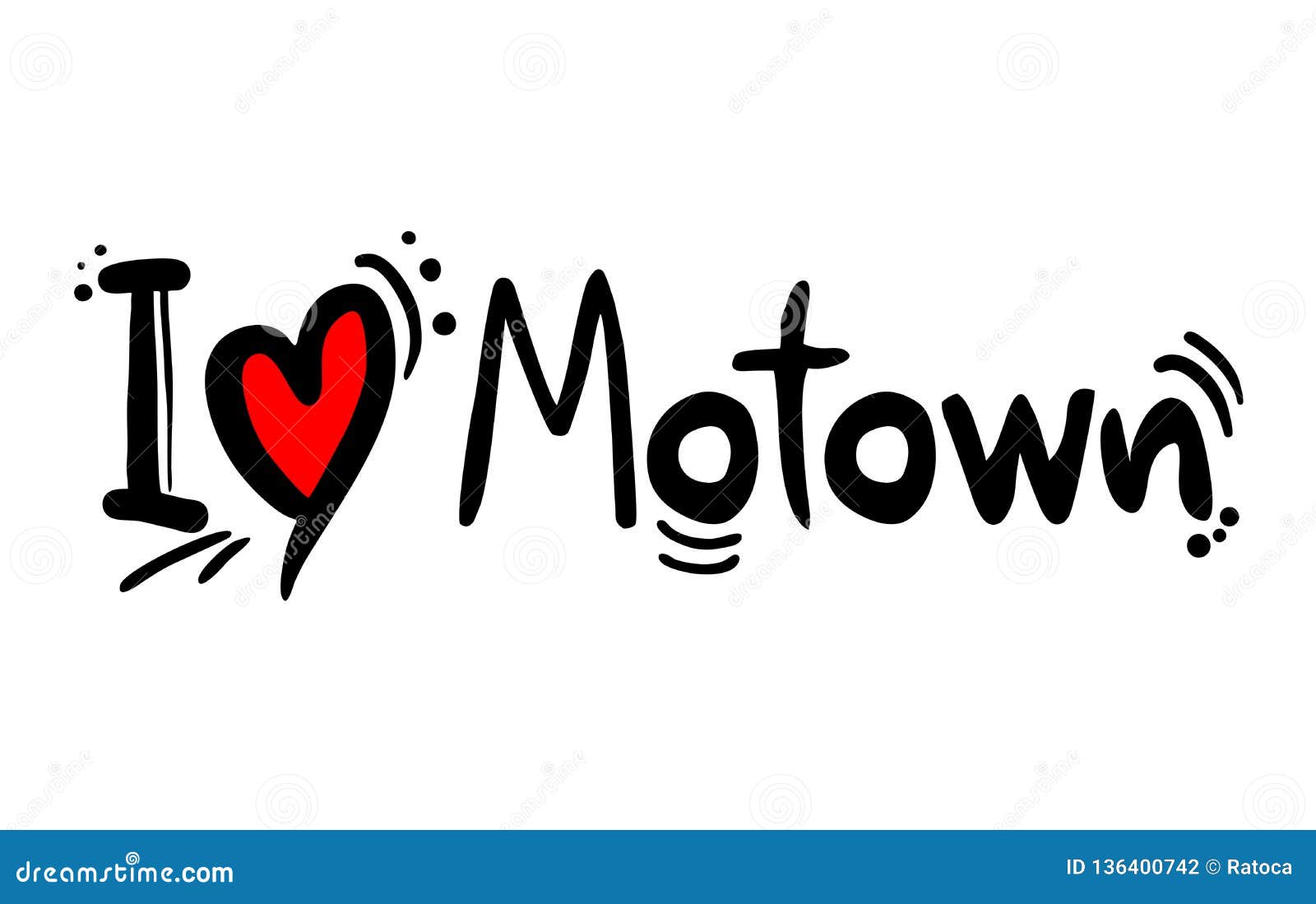 Motown music love stock vector. Illustration of vector - 136400742