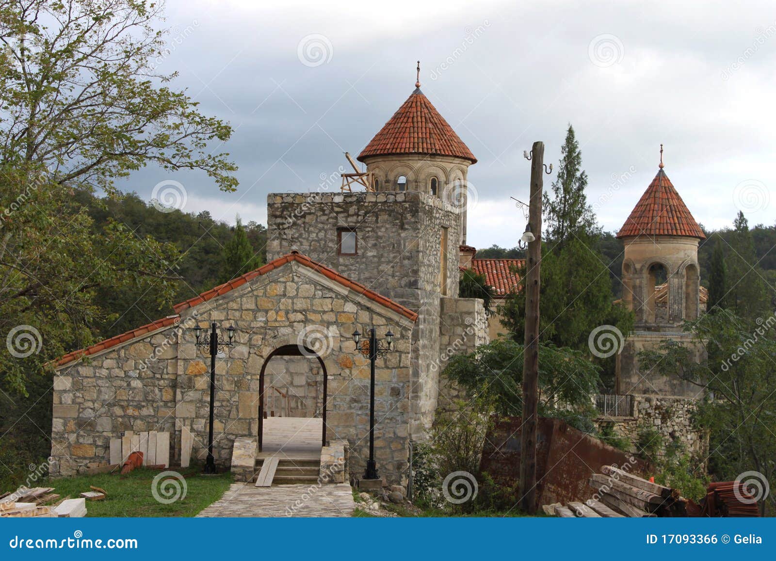 Motsameta monastery stock photo. Image of building, mountain - 17093366