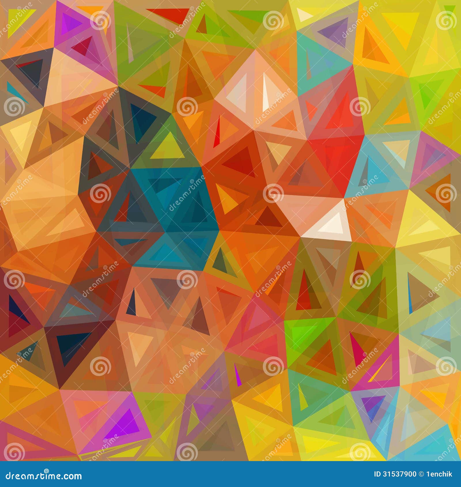 Mottled Abstract Triangles Vector Background Stock Vector ...