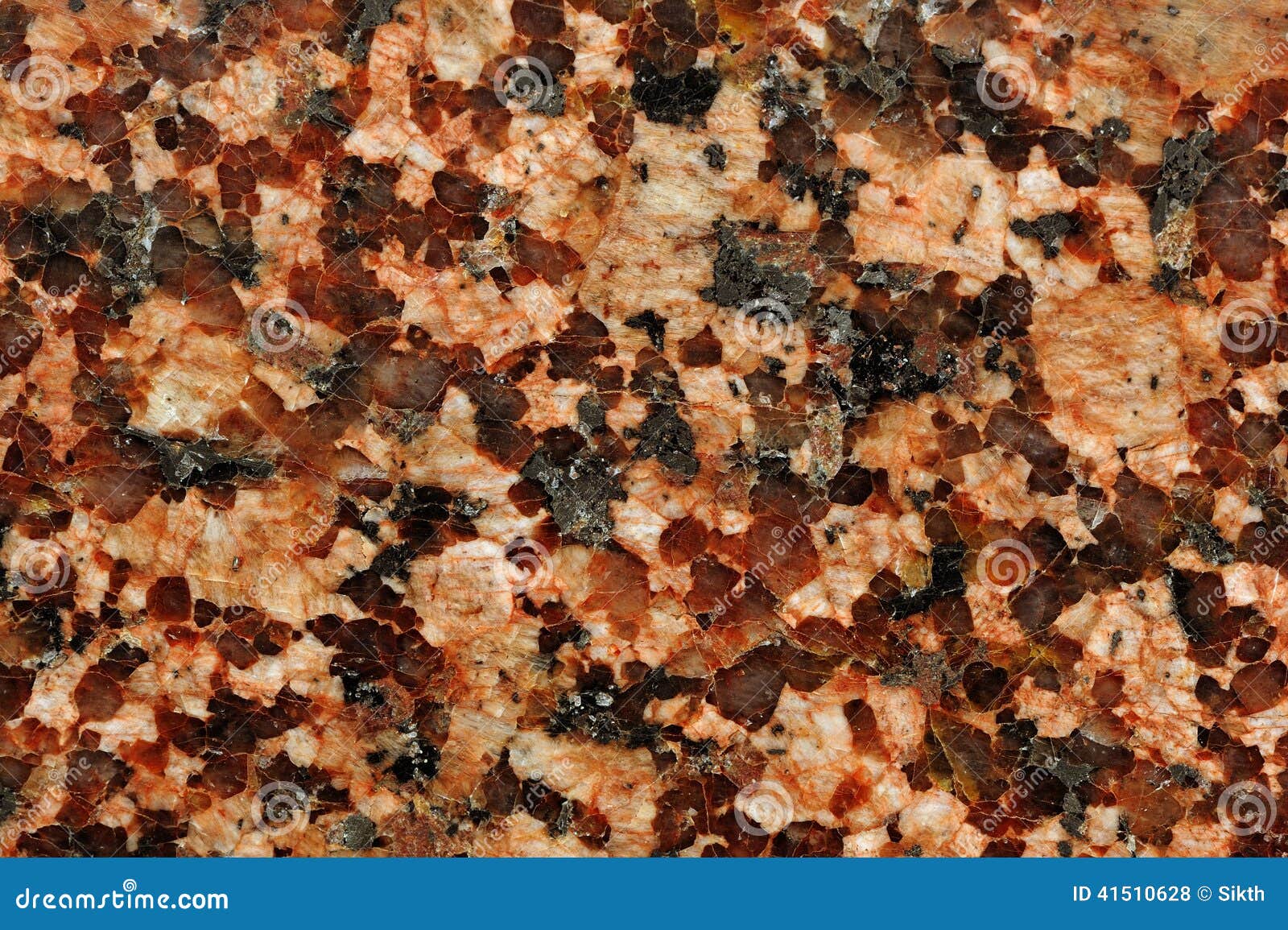 Mottled Granite Texture Macro Stock Photo - Image of closeup, hard ...
