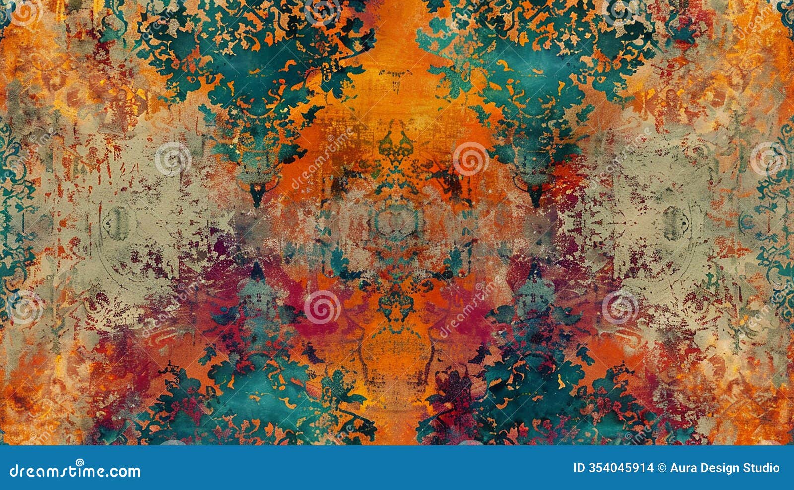 Mottled Pattern Bottom Design Wallpaper Design Stock Illustration ...