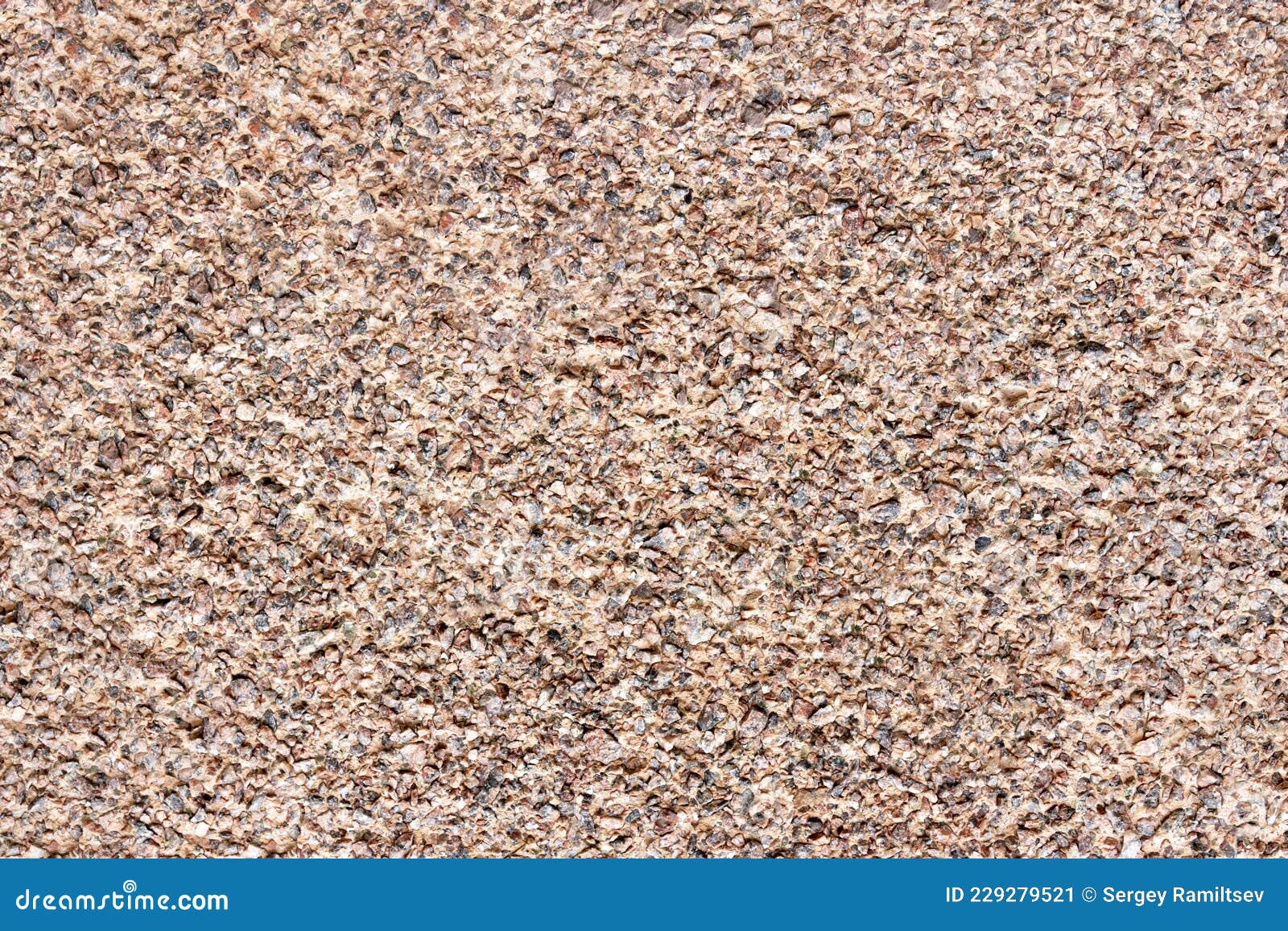 The Mottled Surface of the Granite Slab is Finely Speckled. Stock Image ...