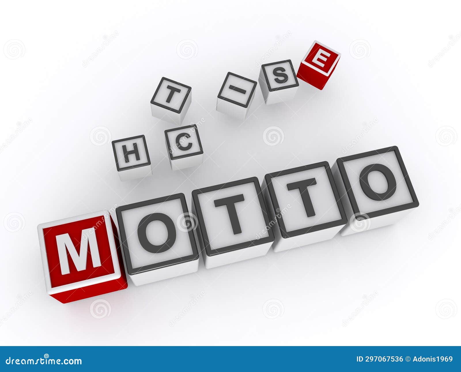 Word MOTTO. Vector Decorative Zentangle Object For Any Purpose ...