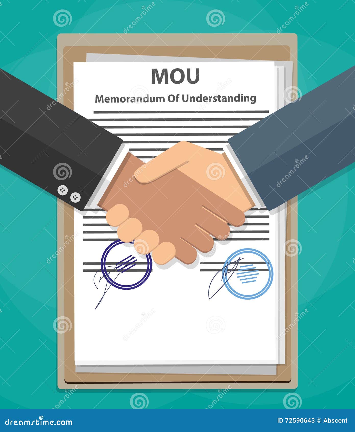 MOU Memorandum of Understanding Handshake Stock Vector - Illustration ... MOU Memorandum of Understanding Handshake Stock Vector - Illustration ...