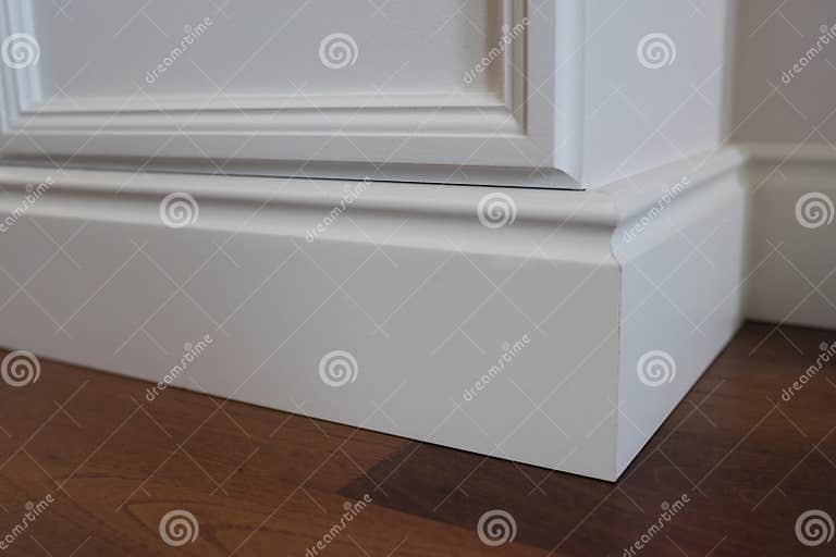 Moulding in the Corner. Details in the Interior Stock Image - Image of ...