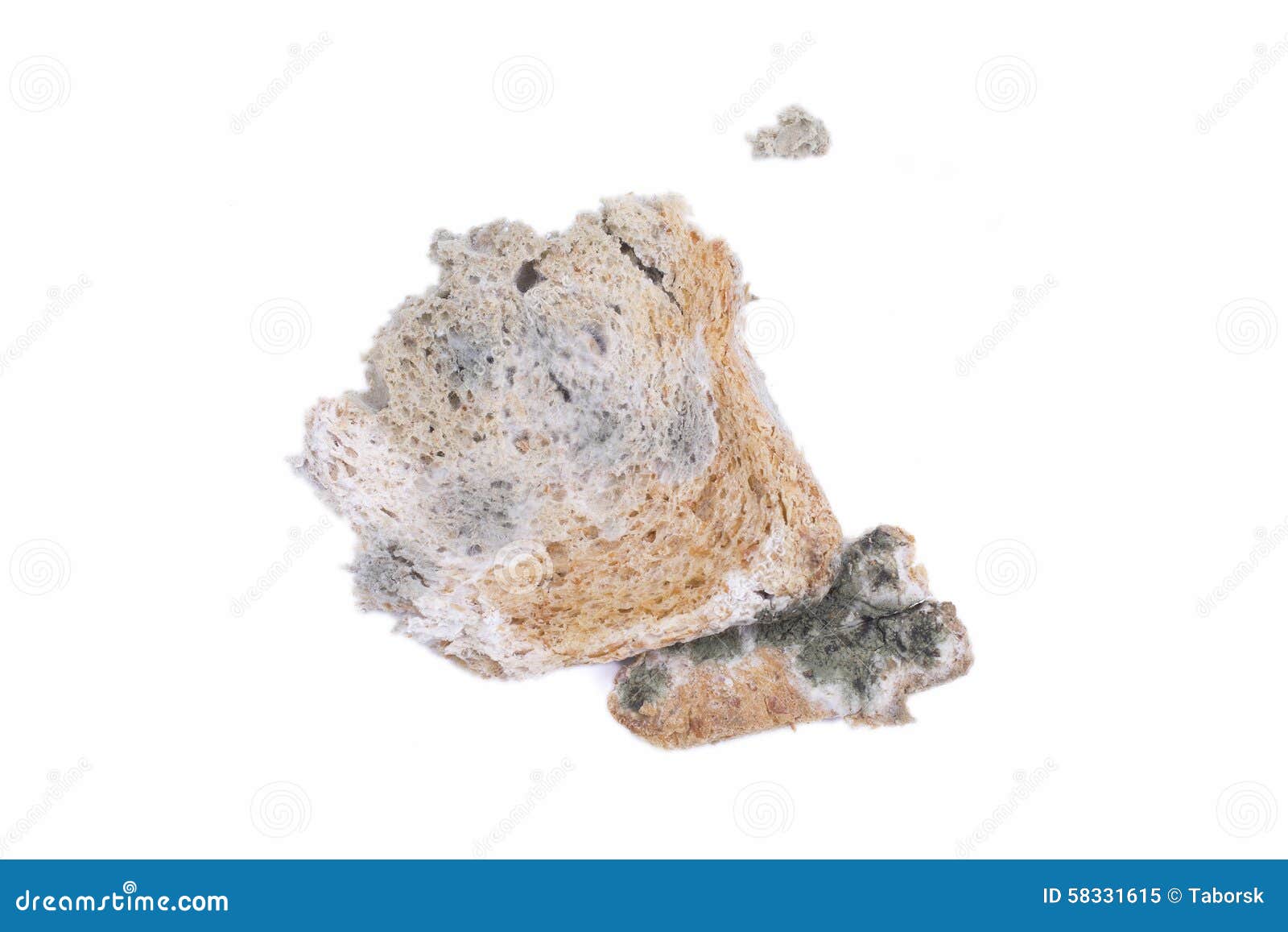 Mouldy bread stock image. Image of breakfast, mouldy - 58331615