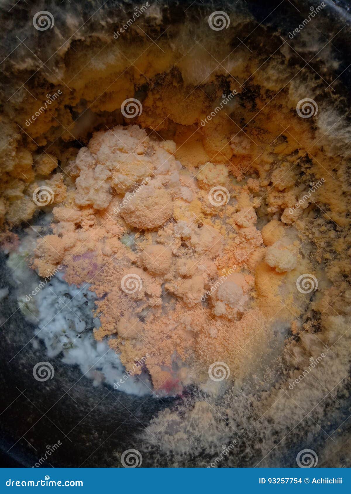 Mouldy rice stock photo. Image of rice, rotten, food - 93257754