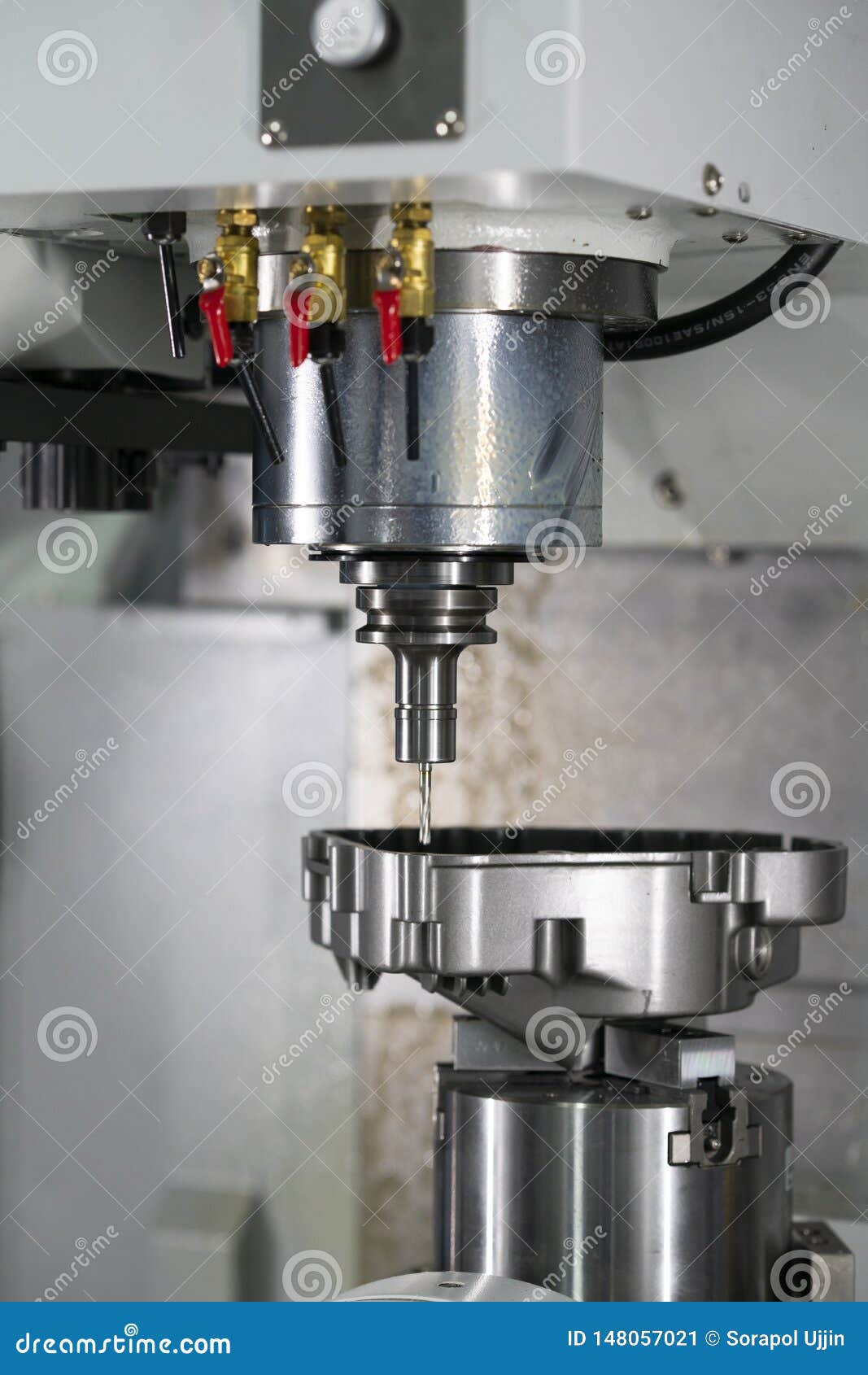 Moule De Coupe De Centre D'usinage De Commande Num?rique Par Ordinateur Image stock - Image du ...