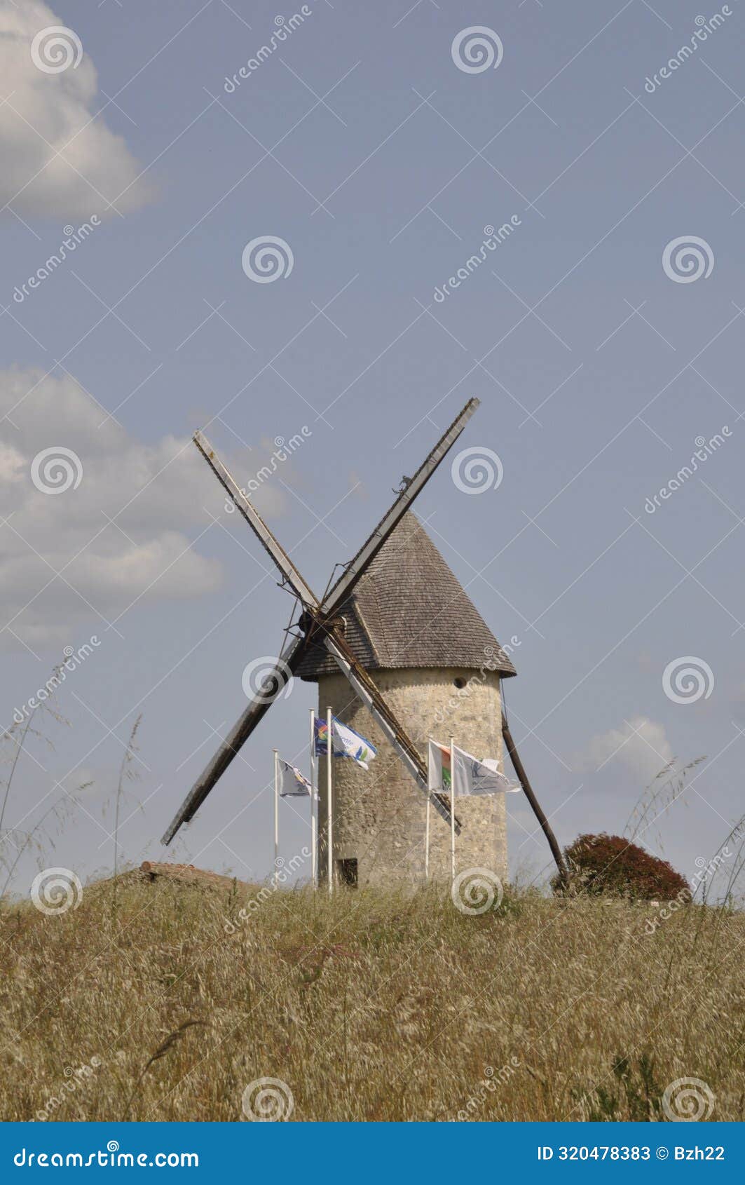 Moulin Du Cluzelet in Jonzac Editorial Stock Photo - Image of mill ...