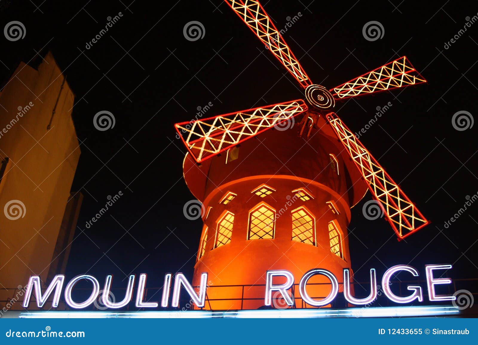 Moulin Rouge. Paris Editorial Photo | CartoonDealer.com #57788481
