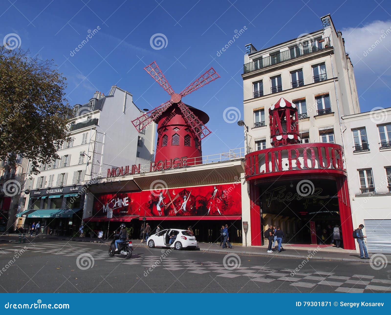 Moulin Rouge Symbol of Paris Editorial Photo - Image of paris ...