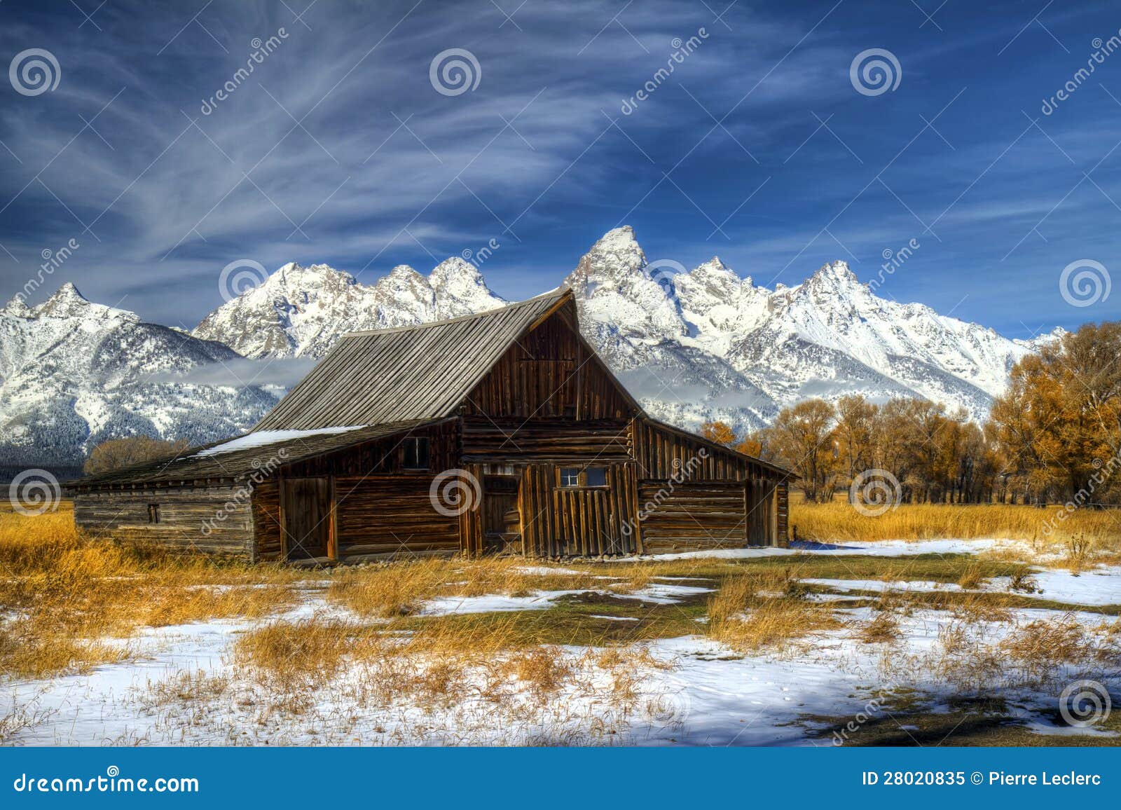 Moulton Barn On Mormon Row Royalty-Free Stock Photo | CartoonDealer.com ...