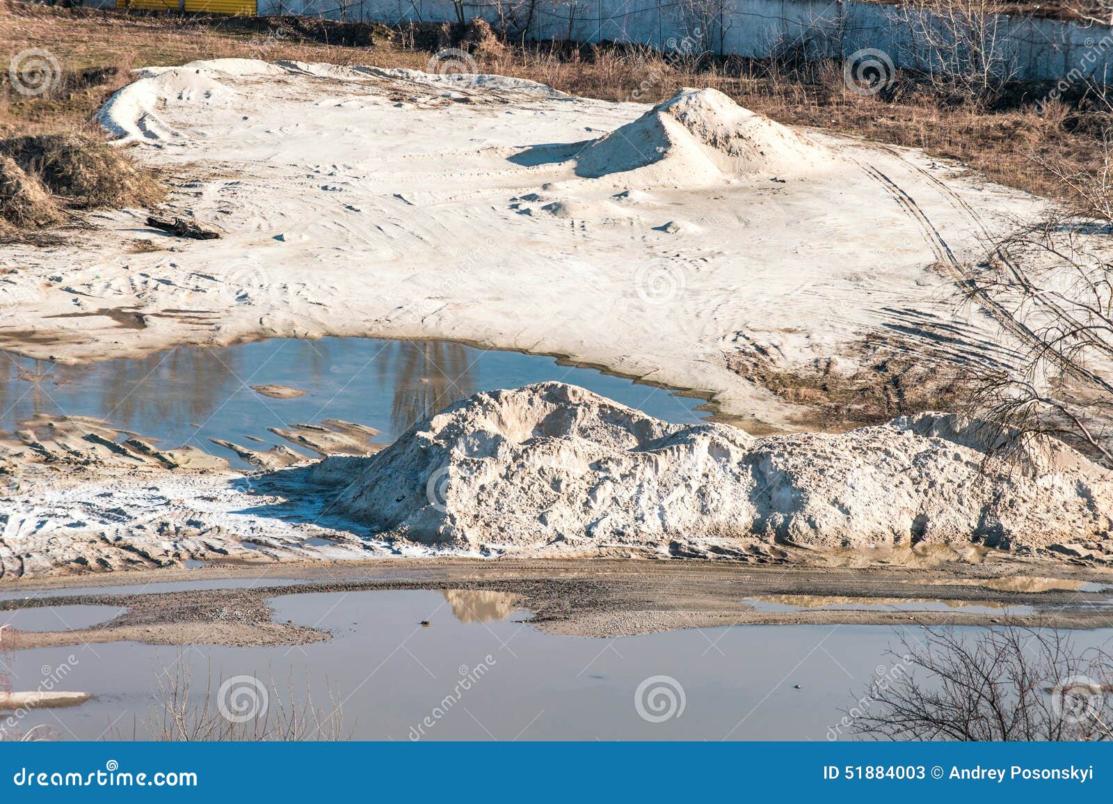 Mound of sand stock image. Image of dust, mound, crusher - 51884003