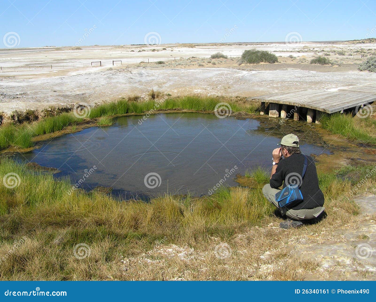 Mound Spring stock image. Image of basin, admire, destination - 26340161