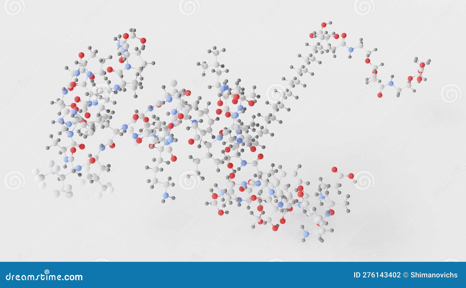 Mounjaro Molecule 3d, Molecular Structure, Ball and Stick Model ... Mounjaro Molecule 3d, Molecular Structure, Ball and Stick Model ...