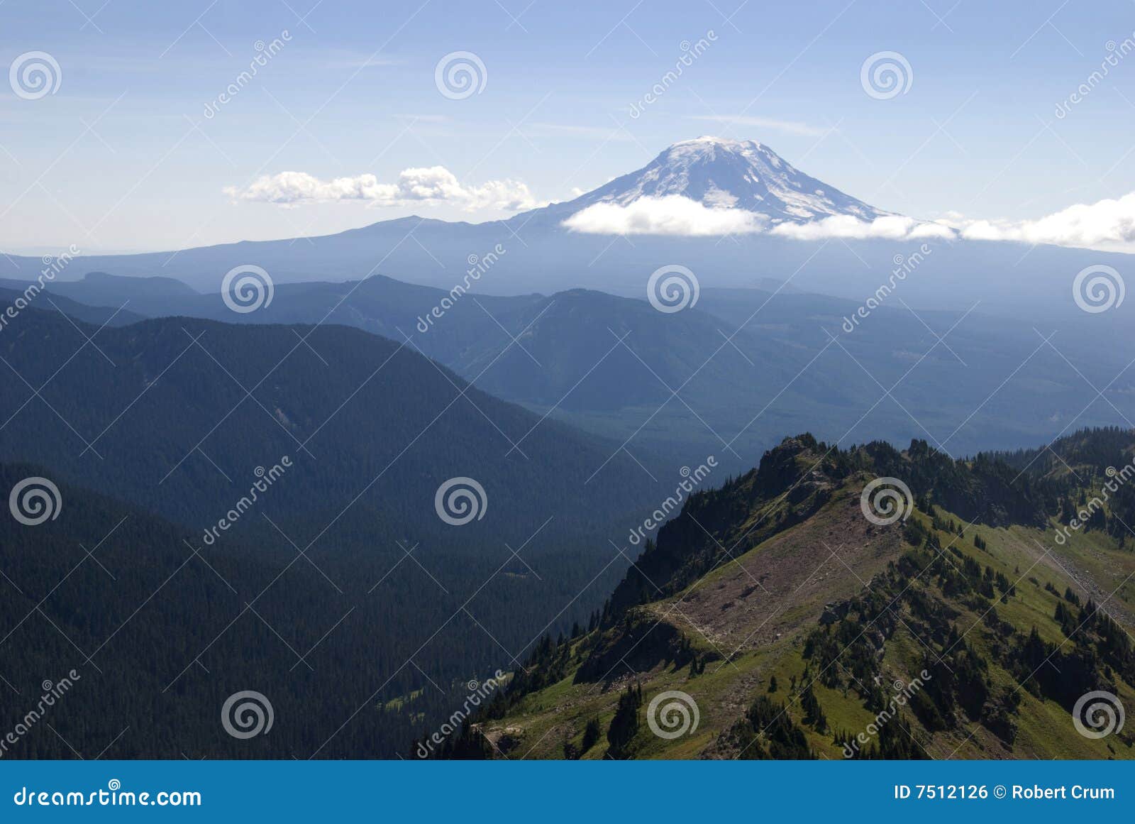 Mount Adams, Washington State Stock Photo - Image of range, scenic: 7512126
